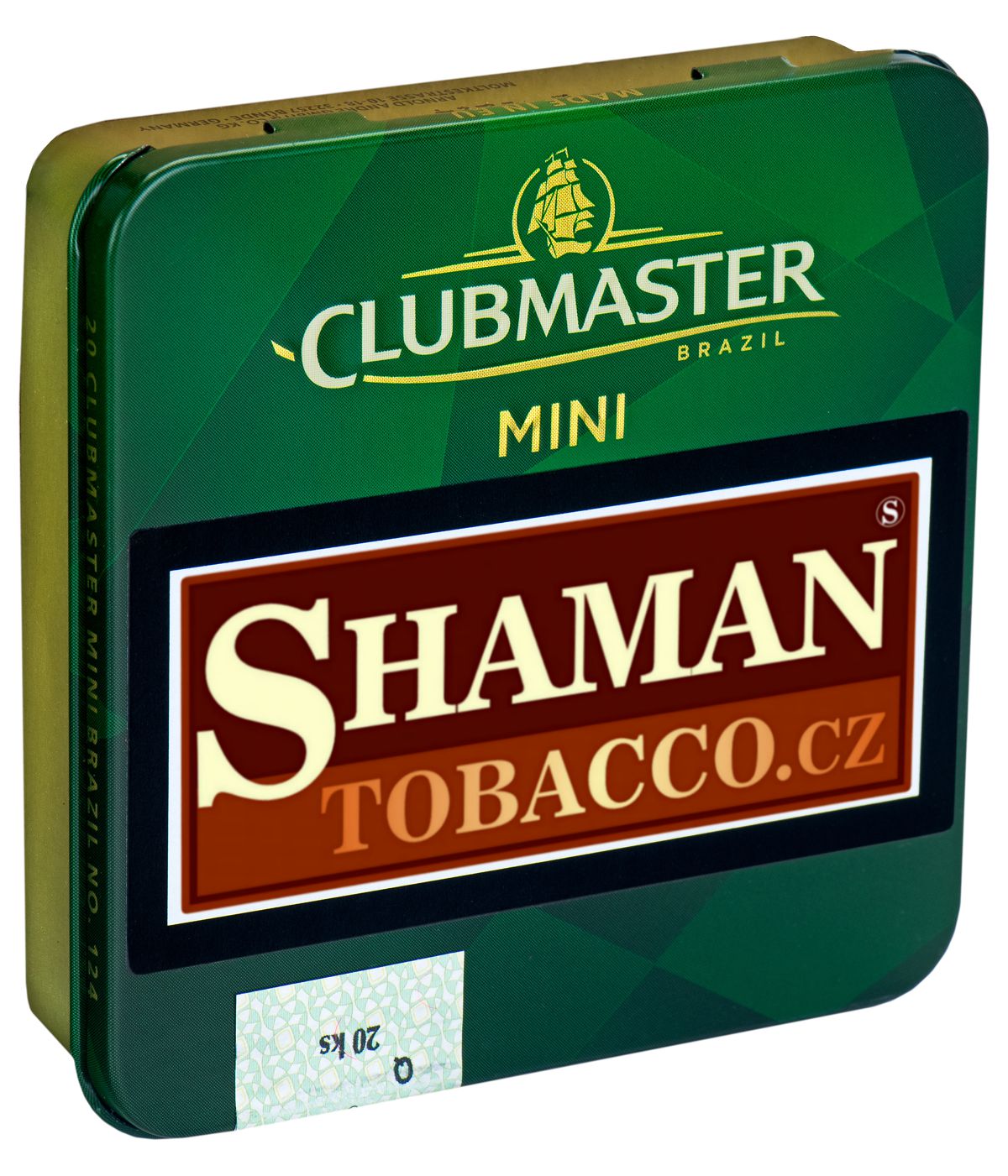 Doutníky Clubmaster s filtrem i bez filtru / SHAMAN TOBACCO